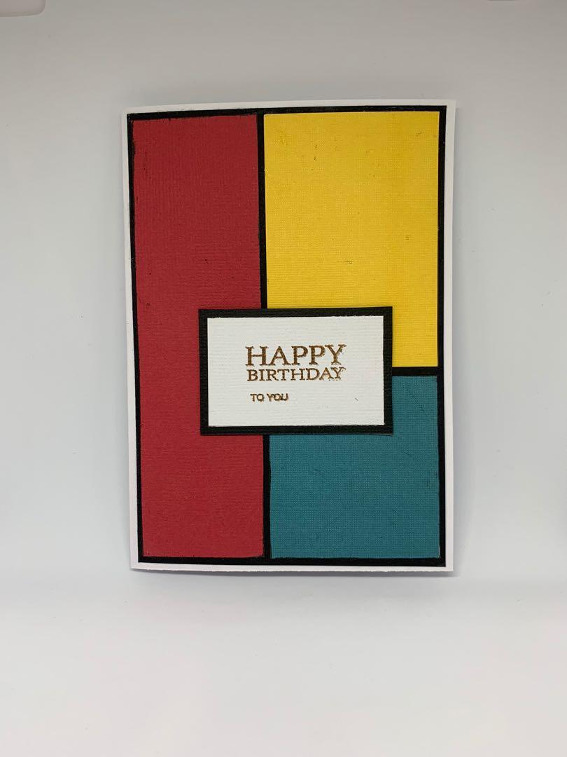 HM birthday card, Hobbies & Toys, Stationery & Craft, Occasions & Party ...