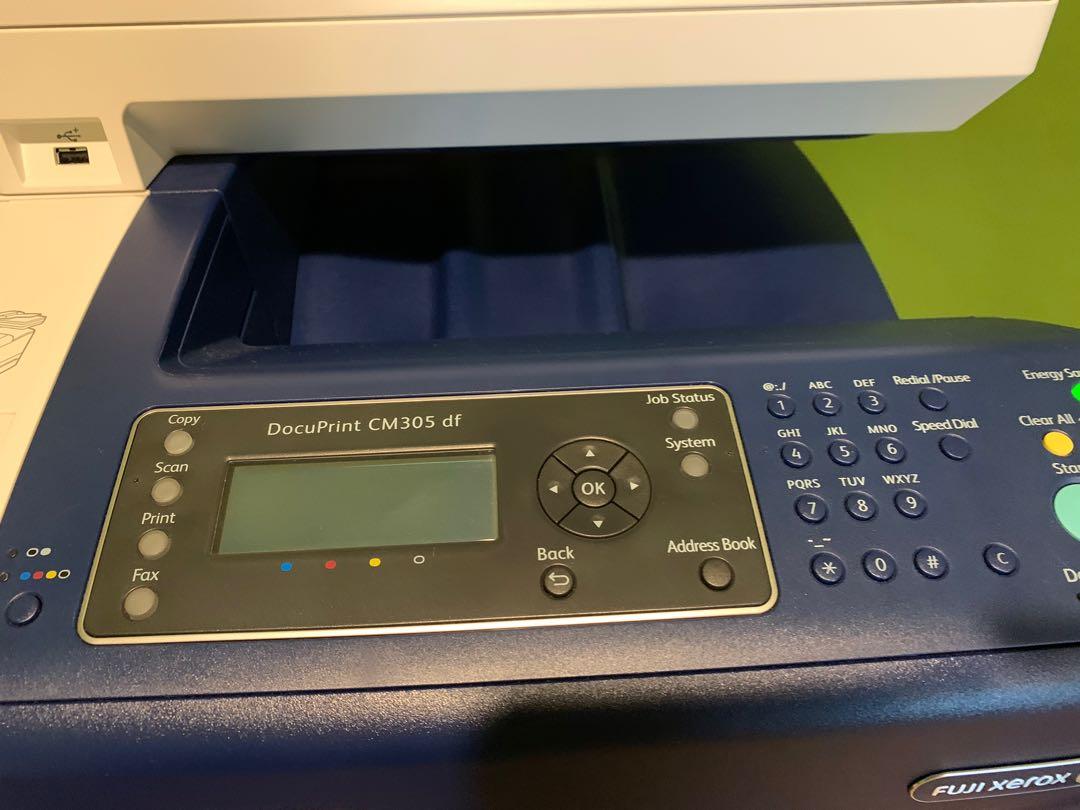 Laser Colour Printer DocuPrint CM305, Computers & Tech, Printers ...