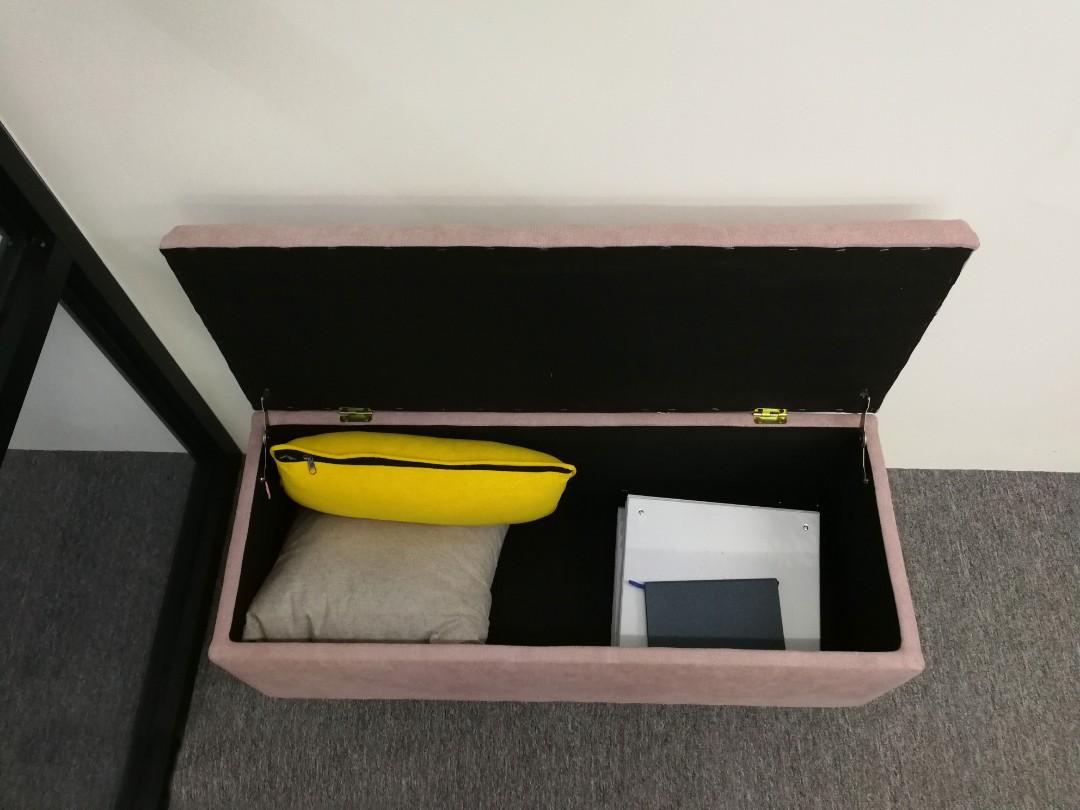 Mamba Storage Duty Bench Chair｜Solid wood with Cushion Seat, Furniture ...