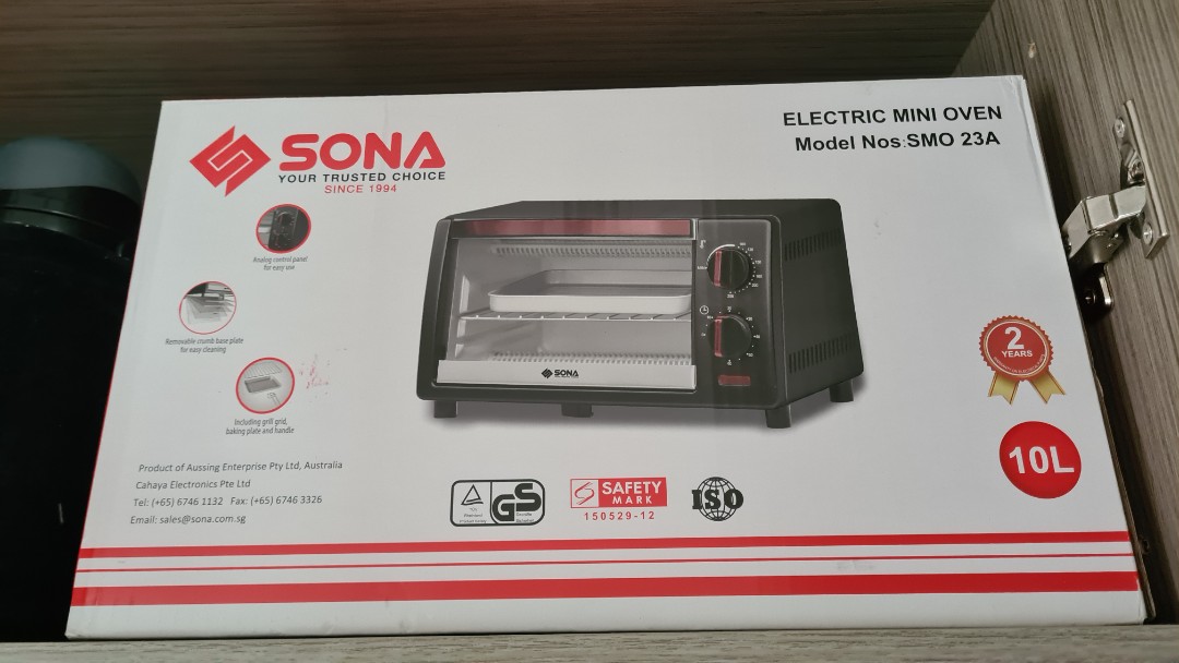 Mini Electric Oven SMO 23A, TV & Home Appliances, Kitchen Appliances ...