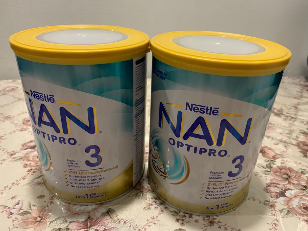 Nan 3 x2 tin, Babies & Kids, Nursing & Feeding, Weaning & Toddler ...