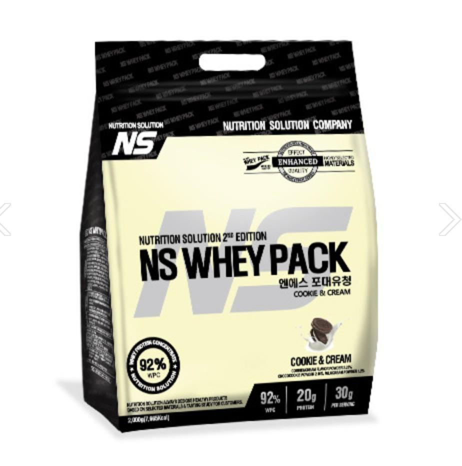 NS Whey Pack (4 flavors), Health & Nutrition, Health Supplements ...