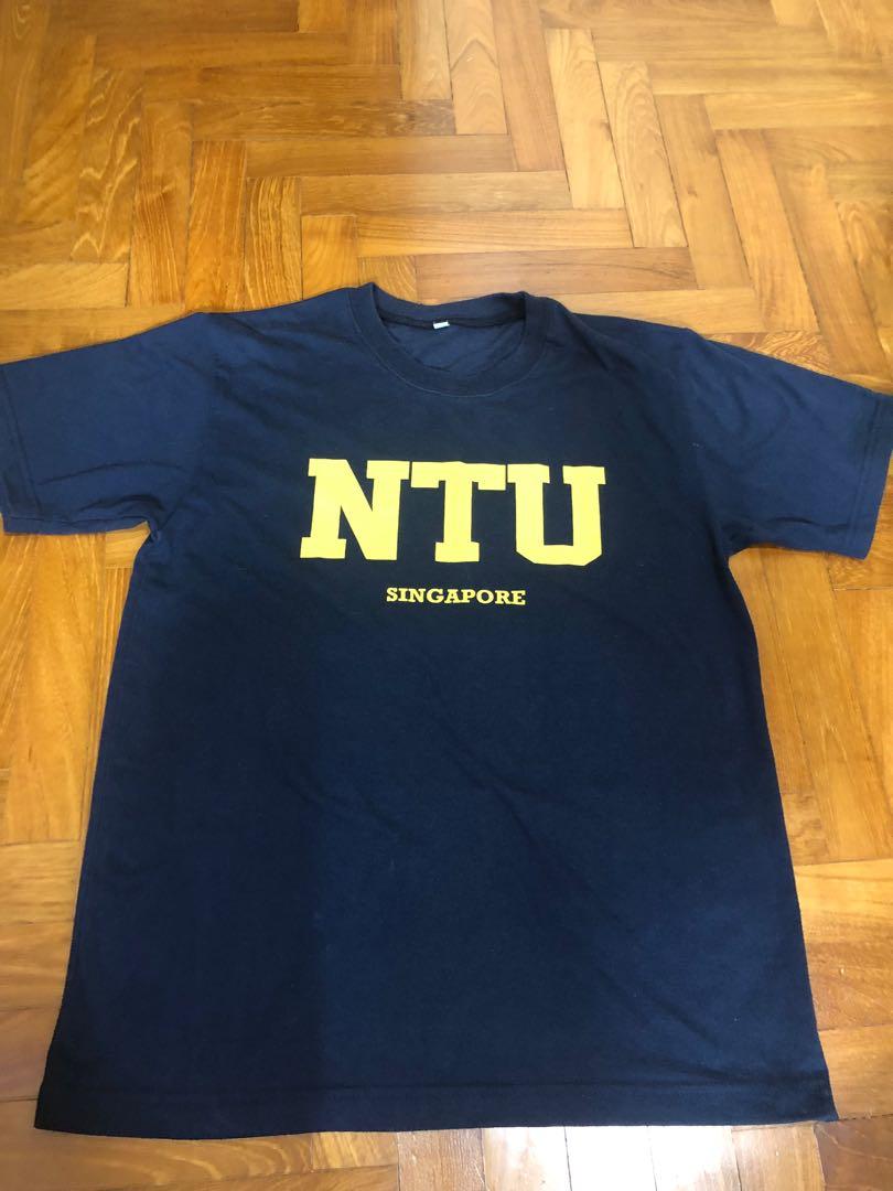 NTU Navy Blue Tee Shirt (National Technological University), Men's ...