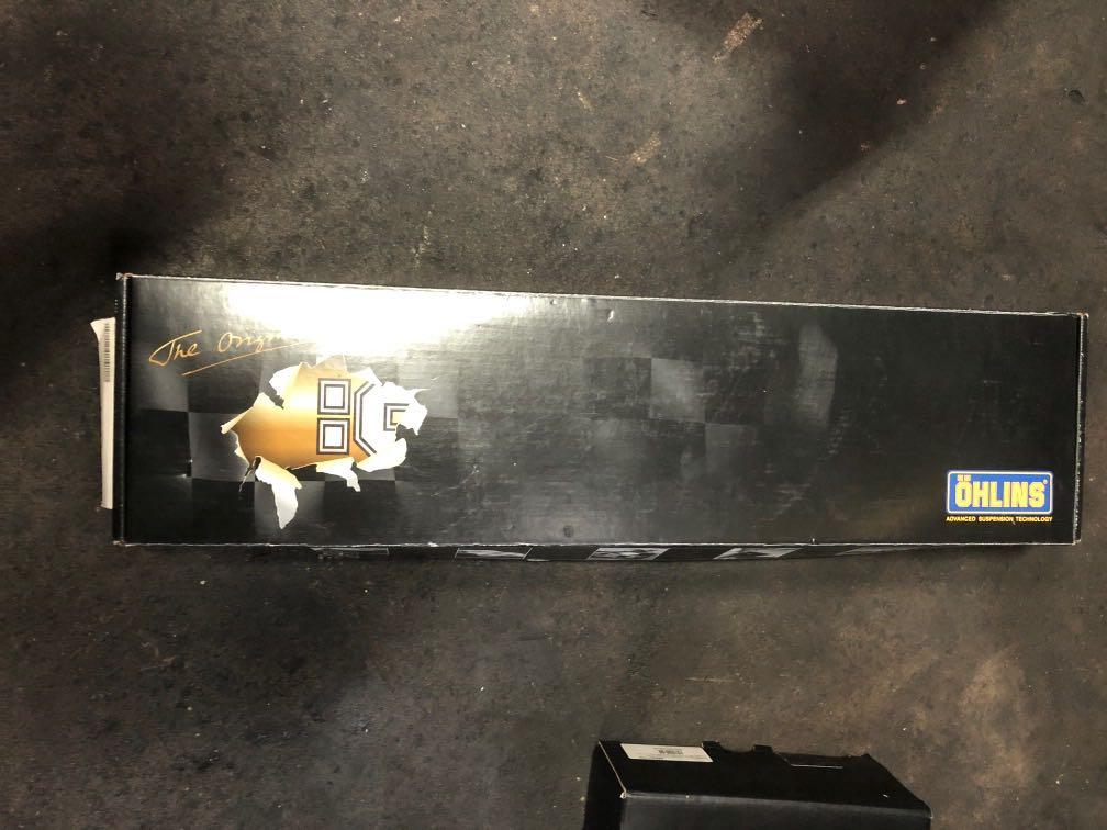 Ohlins Steering Damper Blackline SD007, Motorcycles, Motorcycle ...