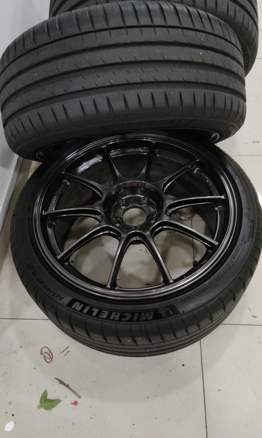 Original TC105X 18 inch rims (5x100), Car Accessories, Tyres & Rims on ...