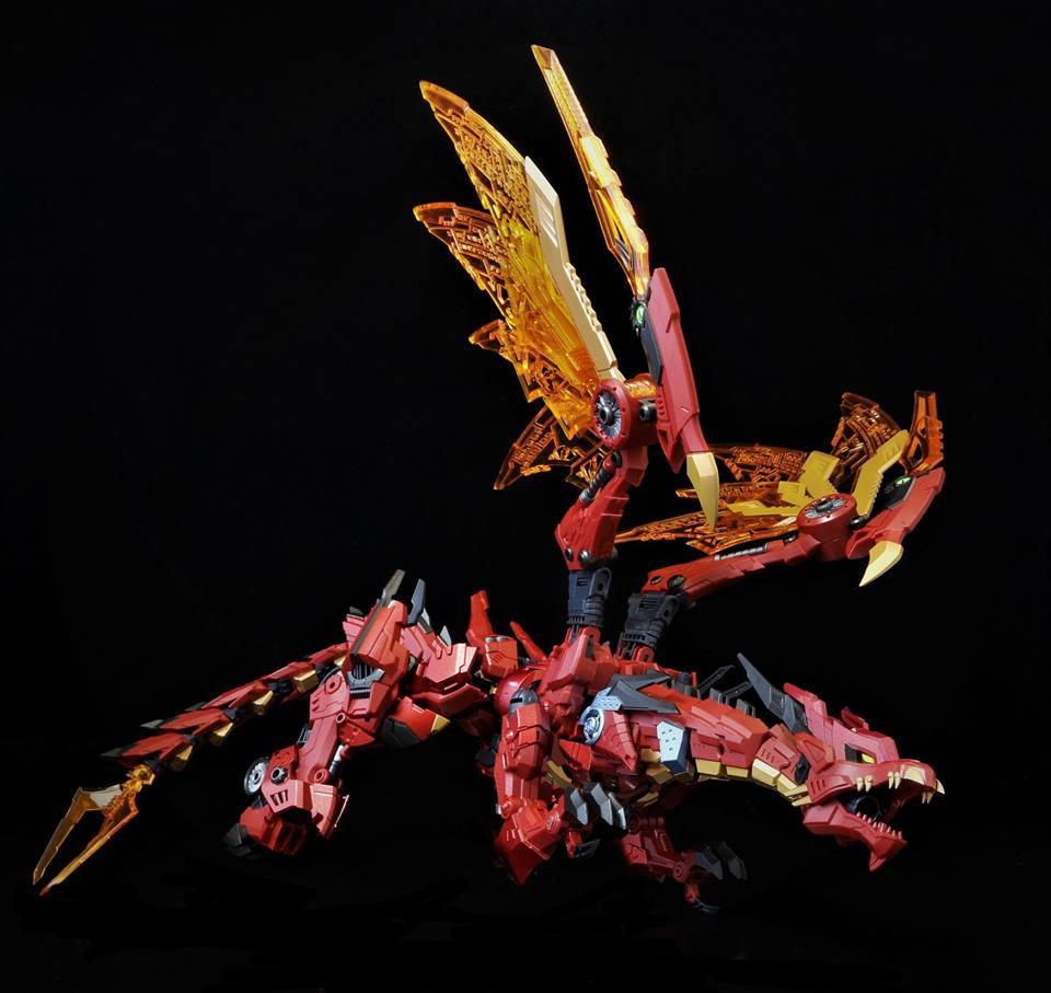 Perfect Effect Transformer Beast PE-DX09 Mega Doragon Action Figures ...
