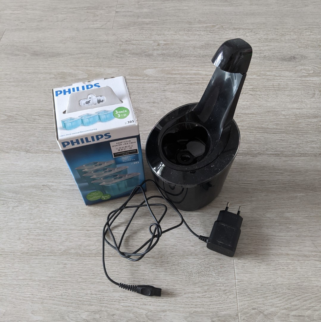 Philips Series 9000 Shaver SmartClean System JC5301 and 3x ...