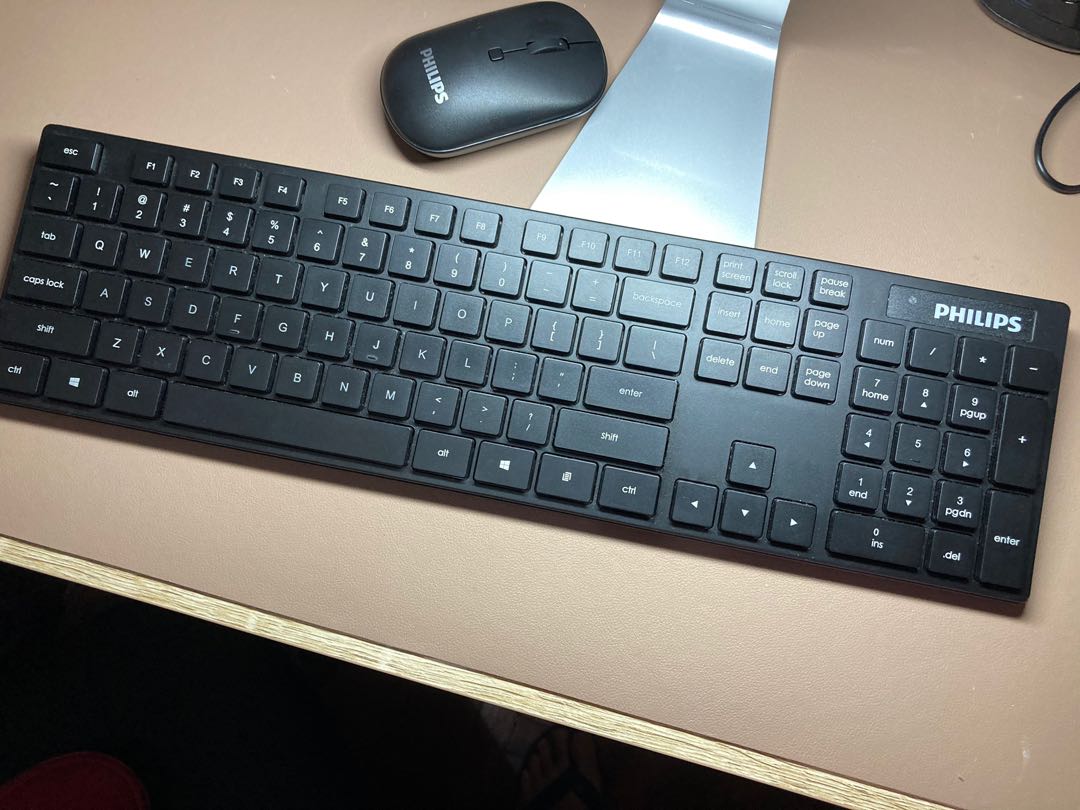 Philips C103 Wireless Keyboard and Mouse Combo SPT6103, Computers ...