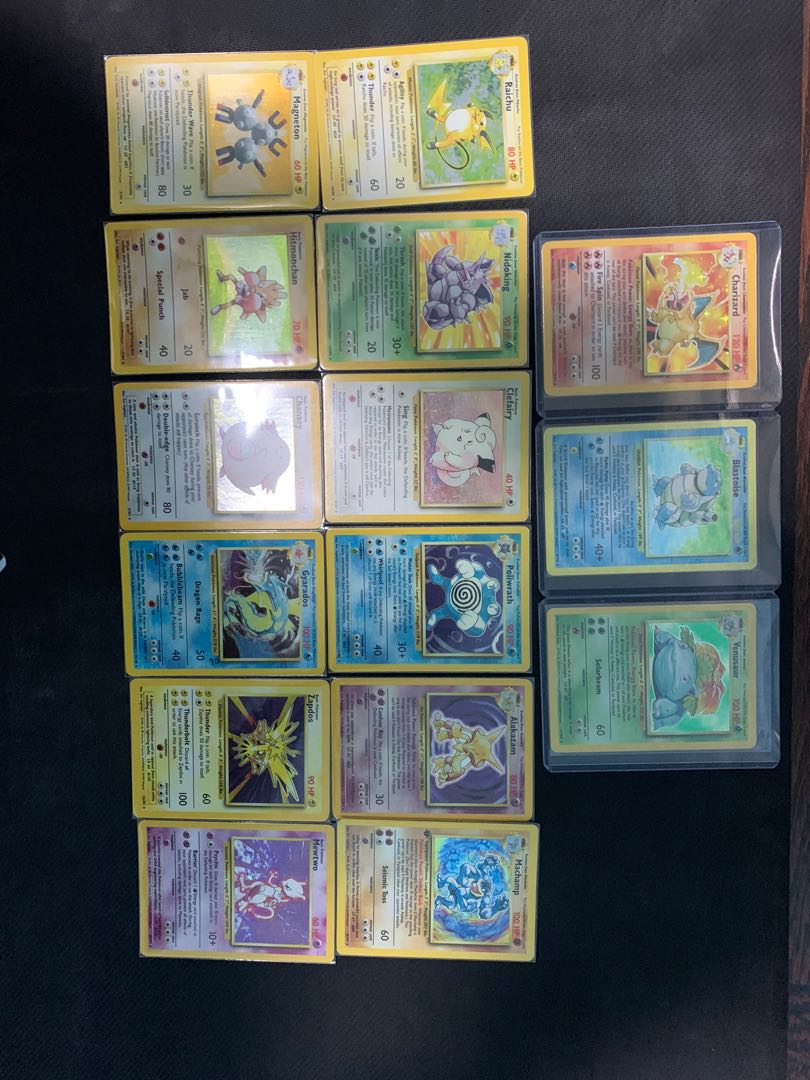 Pokemon Base Set Set, Hobbies & Toys, Toys & Games on Carousell