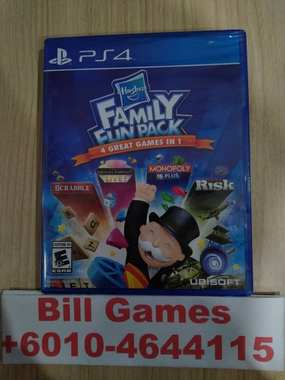 PS4 FAMILY FUN PACK 4 GREAT GAMES IN 1, Video Gaming, Video Games ...