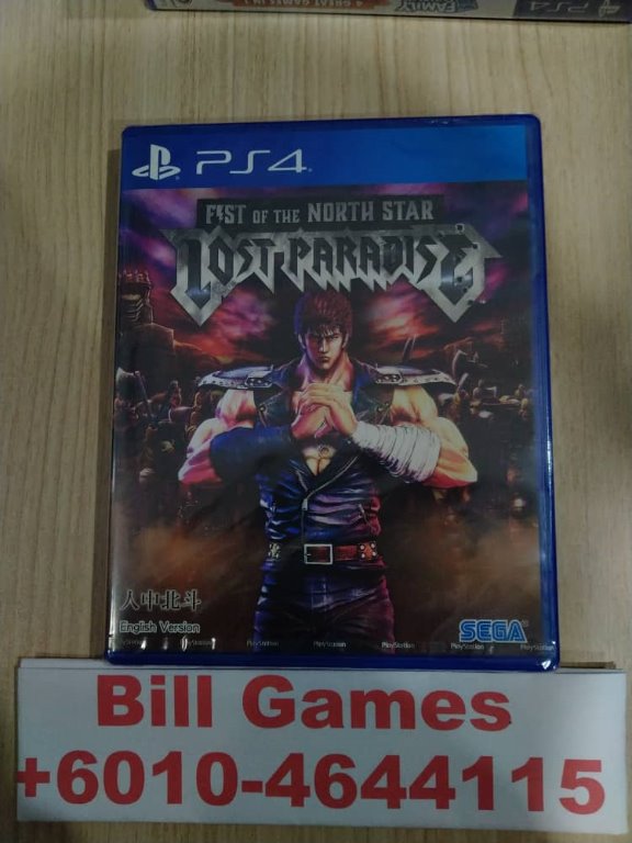 PS4 FIST OF THE NORTH STAR: LOST PARADISE, Video Gaming, Video Games ...
