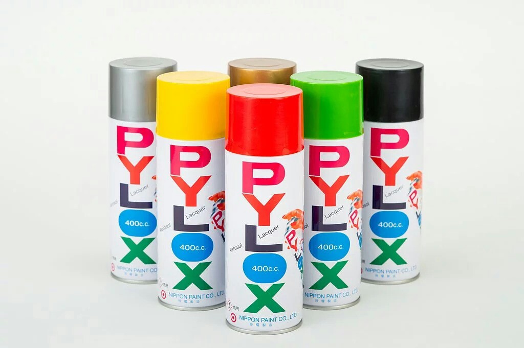 全新pylox噴漆,有紅橙黃綠白藍黑色, 興趣及遊戲, 手作＆自家設計, 工藝用品及工具 - Carousell