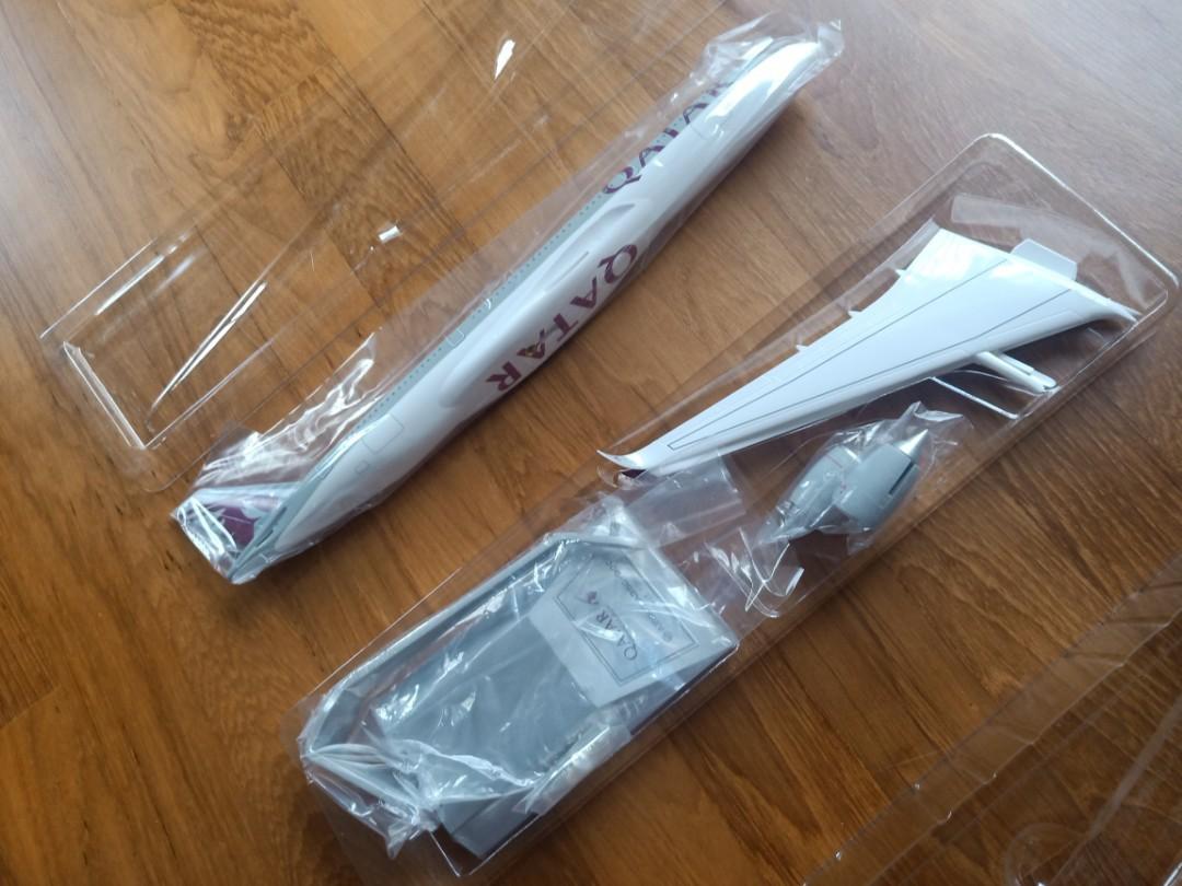 Qatar Airways A350 model, Hobbies & Toys, Toys & Games on Carousell