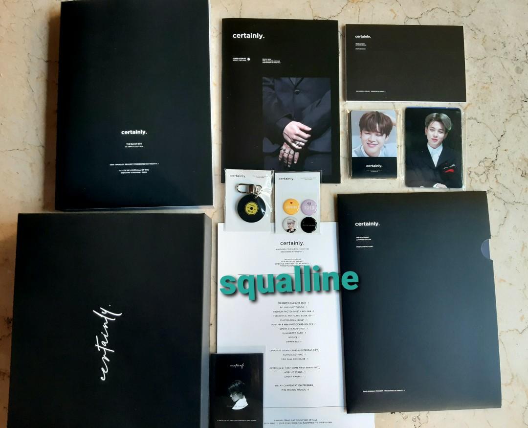 BTS JIMIN Photobook Set + FREE JIMIN calendar set, Hobbies & Toys ...