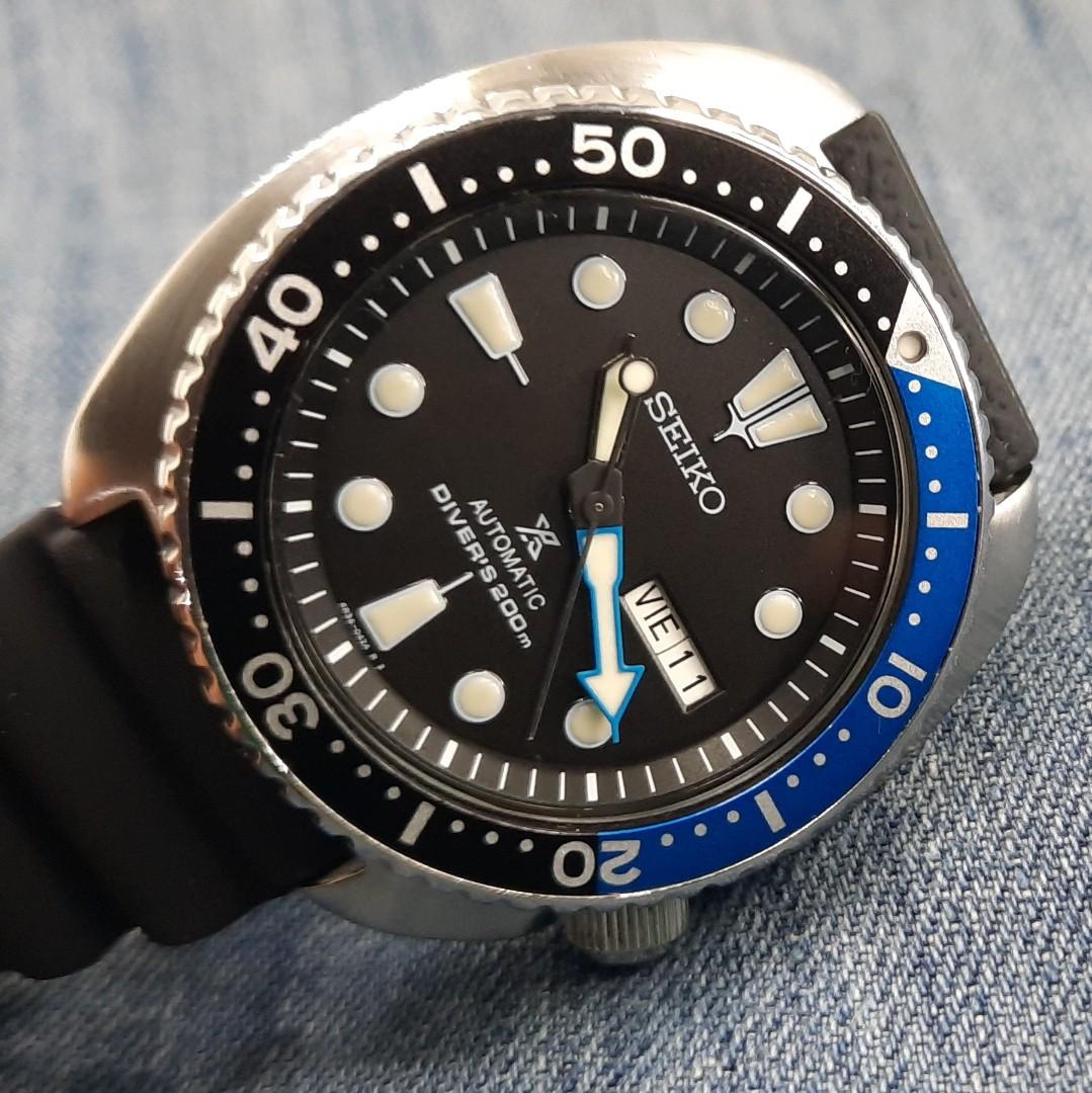 Seiko Prospex Turtle "Batman Edition" SRP787 4R36-04Y0 Automatic Diver ...