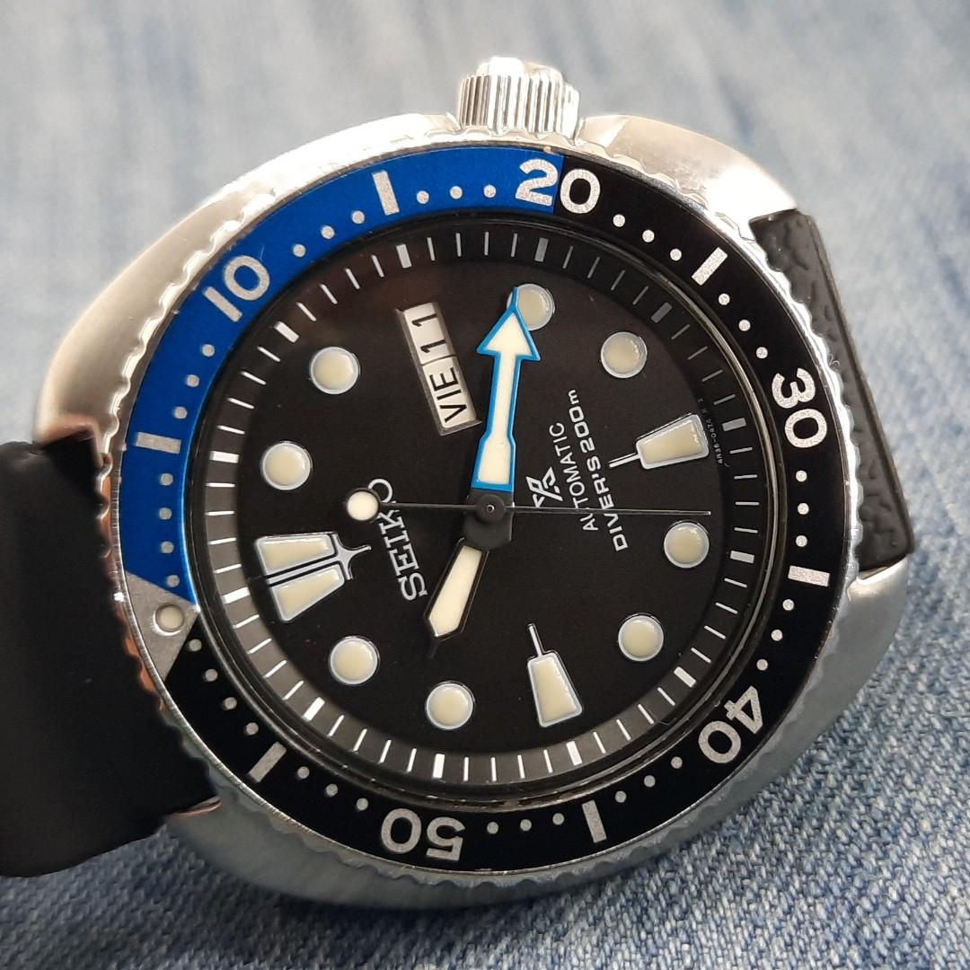 Seiko Prospex Turtle "Batman Edition" SRP787 4R36-04Y0 Automatic Diver ...