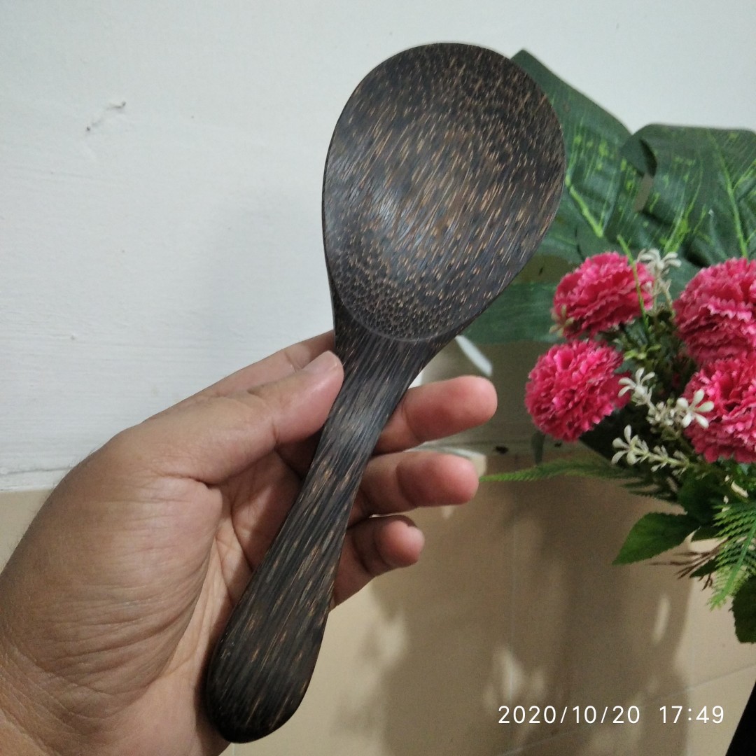 Senduk nasi kayu nibong, Furniture & Home Living, Kitchenware ...
