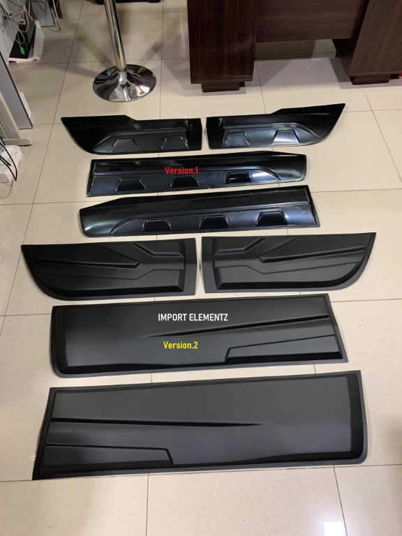 2015 to 2021 Mitsubishi Strada Triton Side door cladding body protector ...