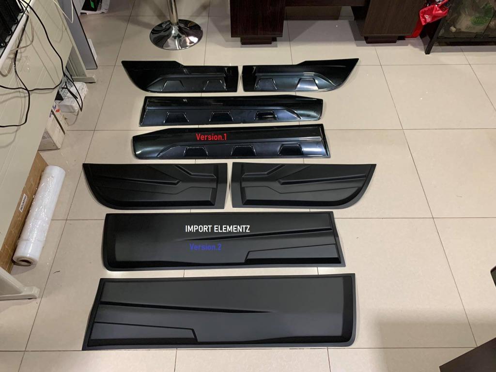 2015 to 2021 Mitsubishi Strada Triton Side door cladding body protector ...