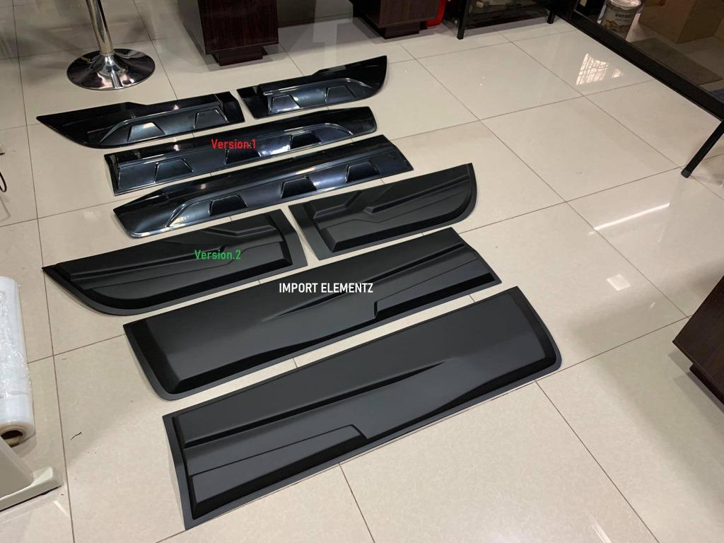 2015 to 2021 Mitsubishi Strada Triton Side door cladding body protector ...