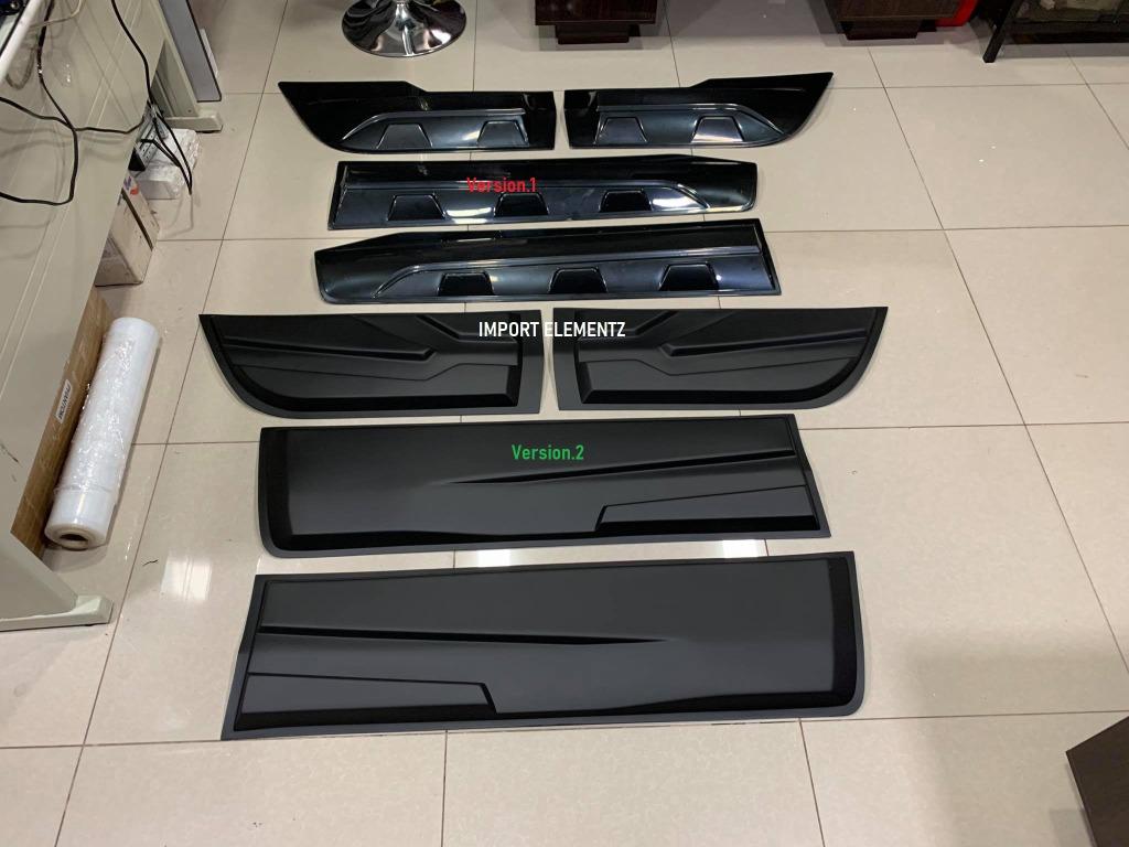 2015 to 2021 Mitsubishi Strada Triton Side door cladding body protector ...