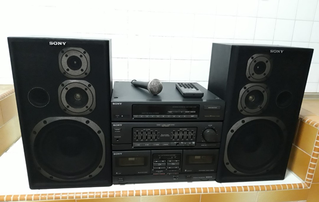 Sony mini compo, Audio, Portable Music Players on Carousell