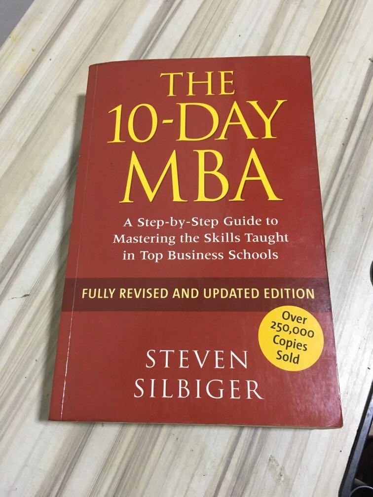 The 10-Day MBA, Hobbies & Toys, Books & Magazines, Fiction & Non ...