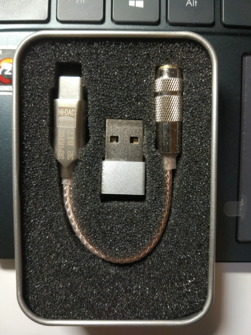 USB type C to 3.5mm DAC (ALC5686 chipest), 手提電話, 電話及其他裝置配件, 充電器及電線 ...