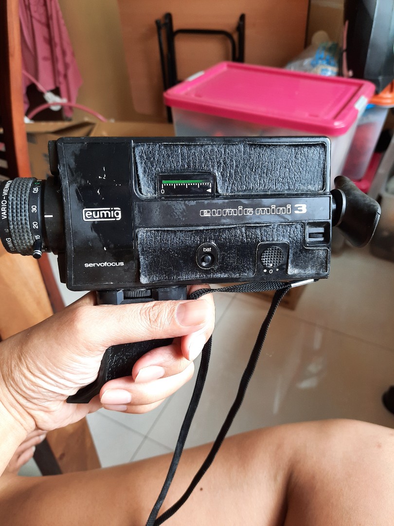 Vintage eumig mini 3 film cine camera, Photography, Cameras on Carousell