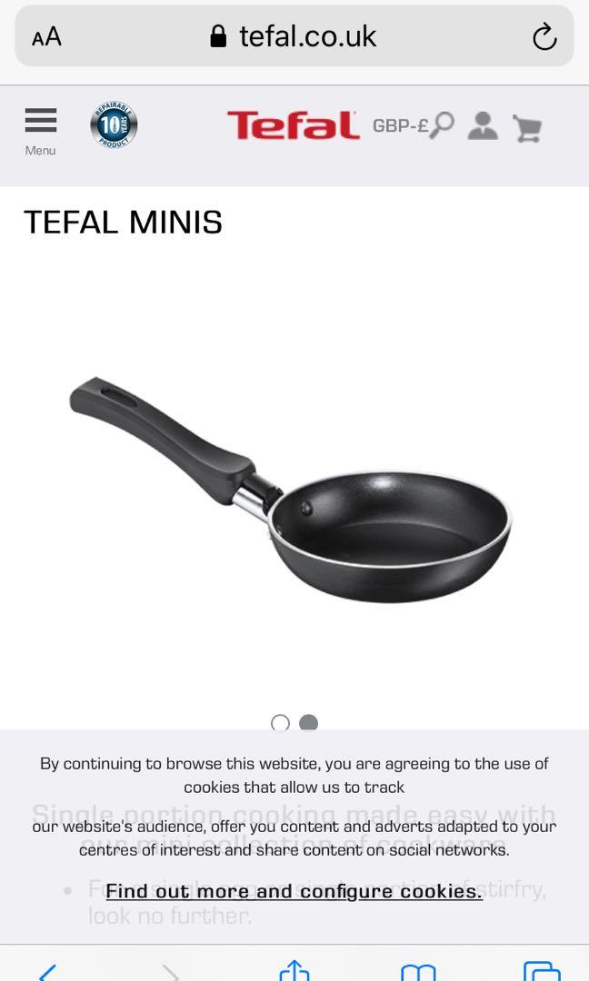 WTS Tefal egg pan and ASD frying pan, Furniture & Home Living ...