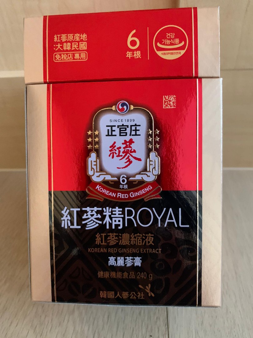 Zheng Guan Zhuang Korean Red Ginseng Extract 240g, Health & Nutrition ...