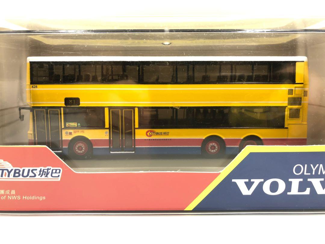 1:76 CTB VOLVO 428 S1 城巴 巴士模型 100%全新, 興趣及遊戲, 玩具 & 遊戲類 - Carousell