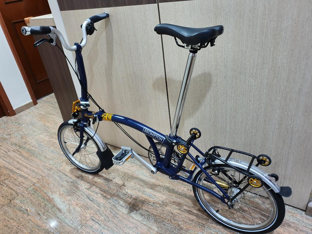 2020 Brompton M3L Tempest Blue, Sports Equipment, Bicycles & Parts ...