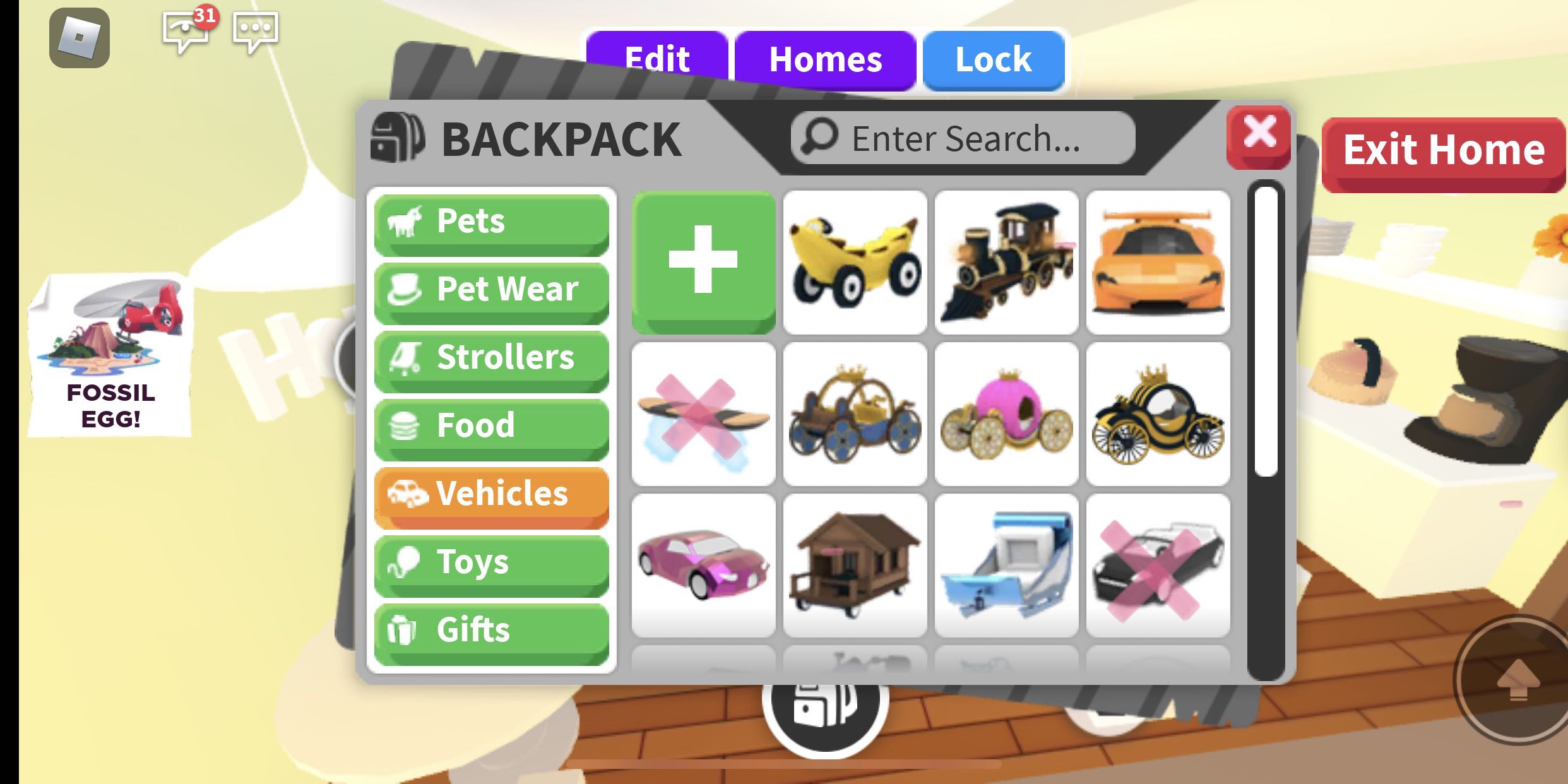 Adopt me Vehicles, Toys & Games, Video Gaming, Gaming Accessories on ...