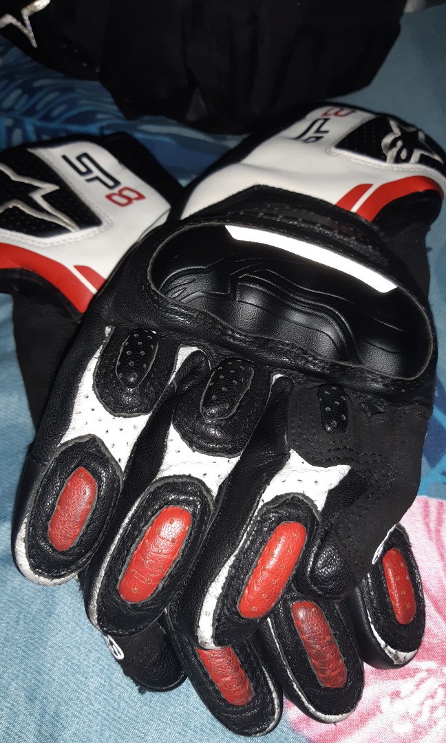 Alpinestar SP8 V2 Racing Glove, Motorcycles, Motorcycle Apparel on Carousell
