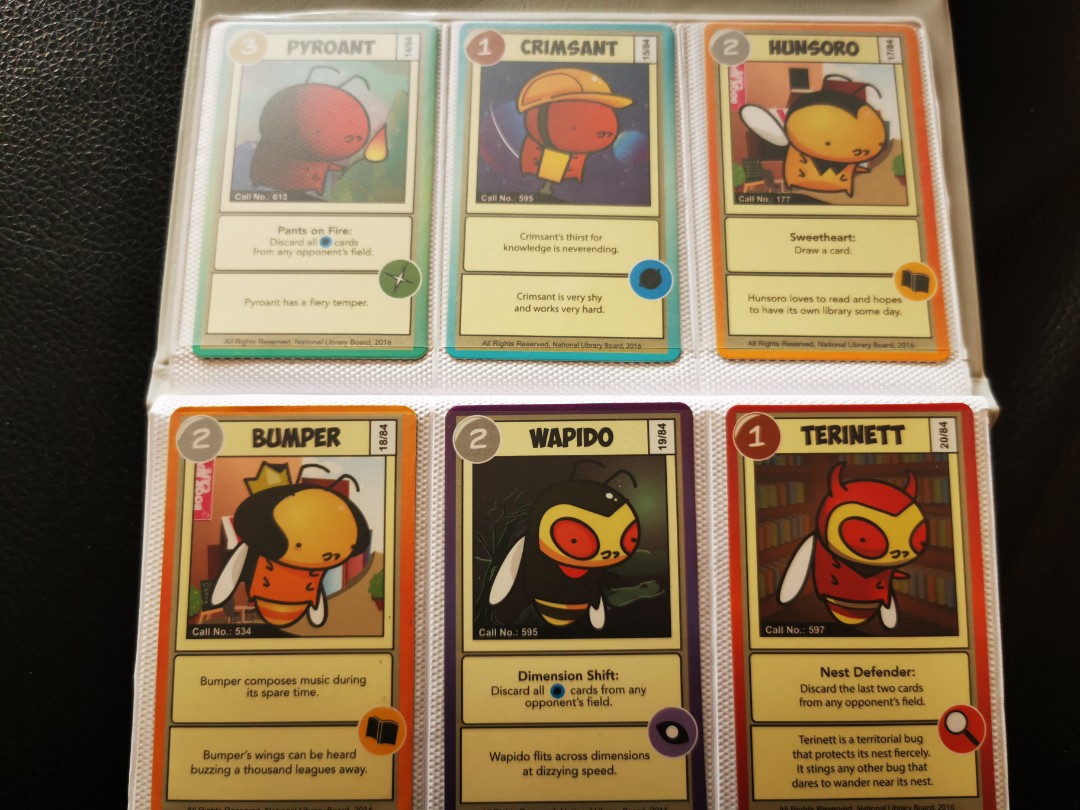 Book Bug cards. Old and new versions, Toys & Games, Board Games & Cards ...