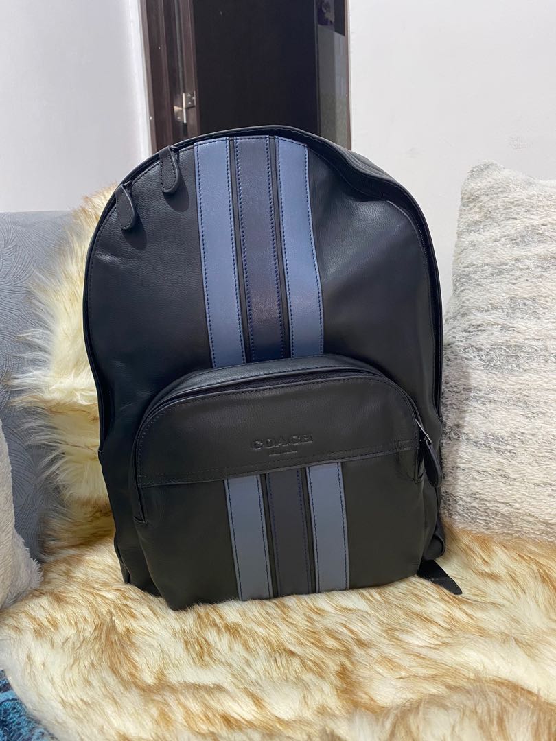 Coach Varsity Large Backpack - Black, Men's Fashion, Bags, Backpacks on ...