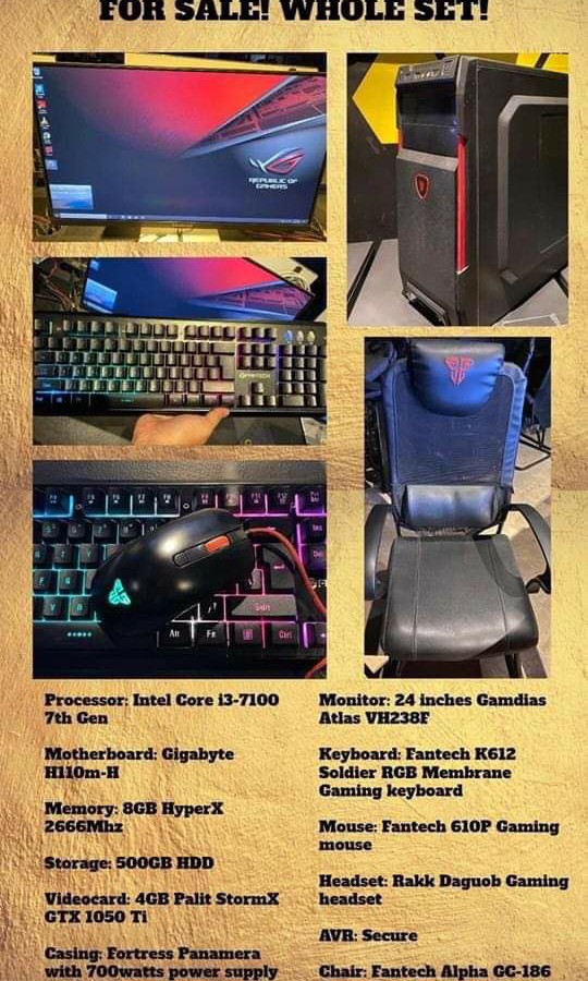 Computer set, Video Gaming, Gaming Accessories, Virtual Reality on ...