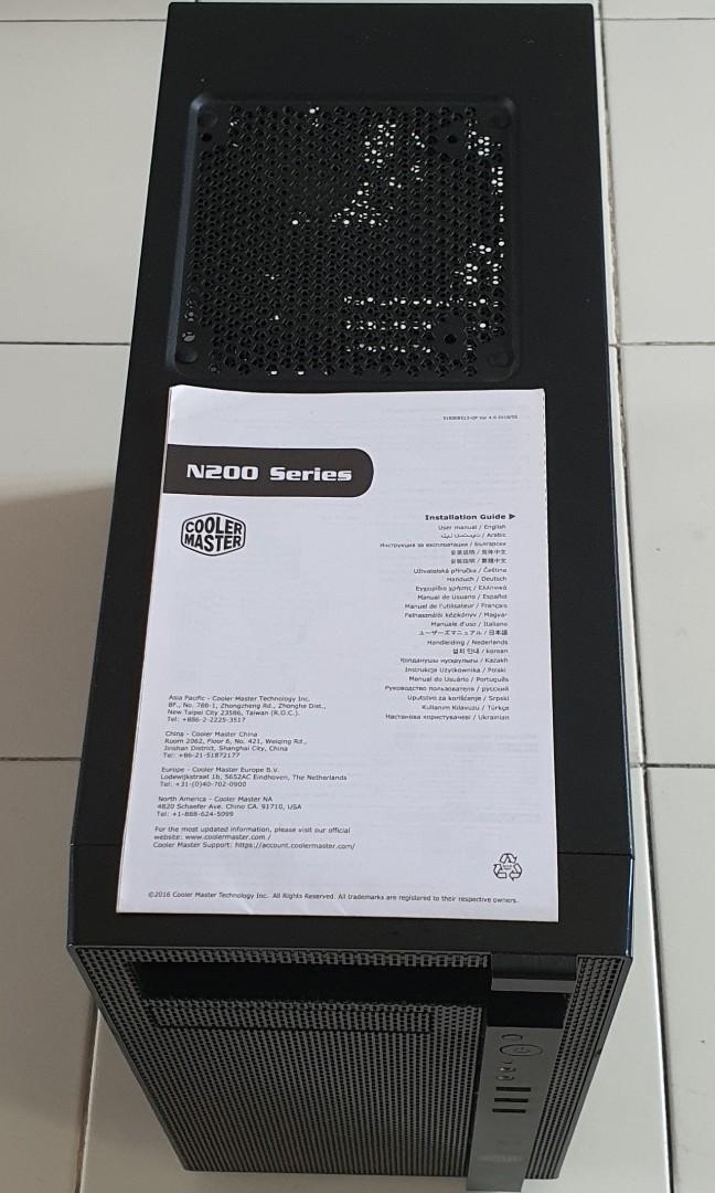 Cooler master N200 casing, Computers & Tech, Parts & Accessories ...