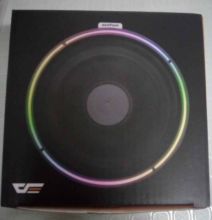 DarkFlash DarkVoid Top-Flow CPU Cooler RGB HSF, Computers & Tech, Parts ...