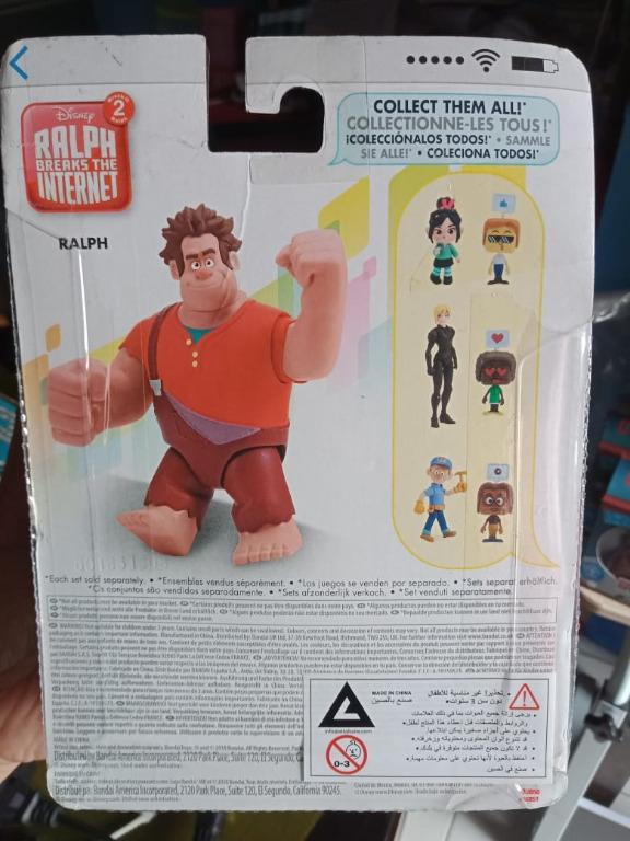 Disney's WRECK-IT RALPH 2 Movie Action Figure - BanDai - Ralph Breaks ...
