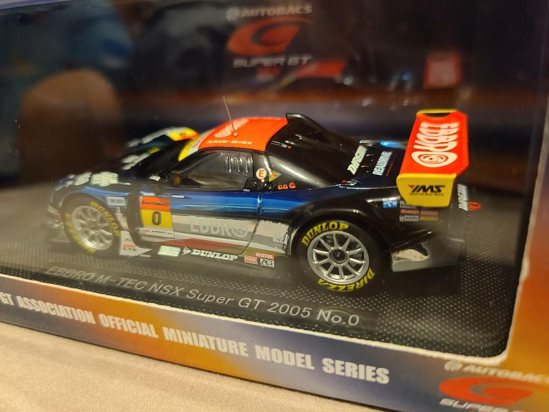EBBRO 1/43 M-TEC NSX SUPER GT 2005, 興趣及遊戲, 收藏品及紀念品, 明星周邊 - Carousell