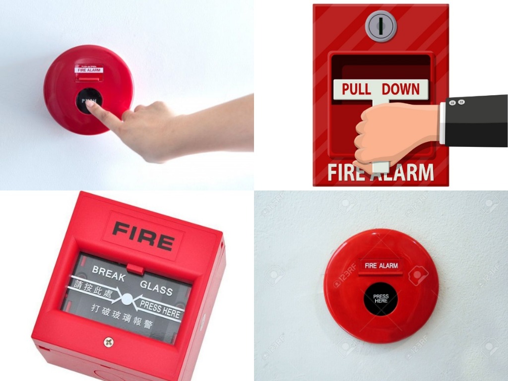Fire Alarm Switch, Commercial & Industrial, Construction Tools ...