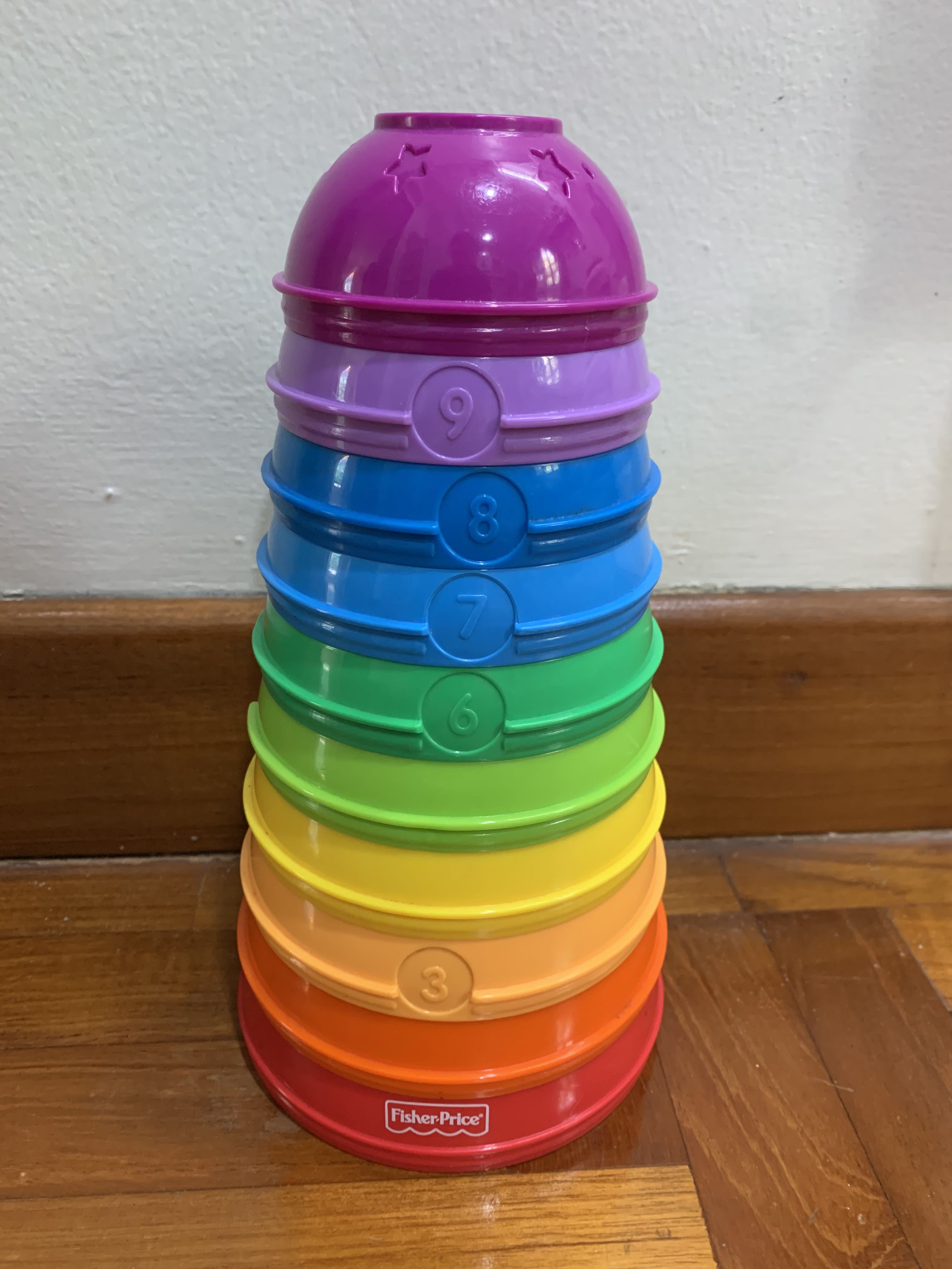 Fisher Price Stacking Toy, Hobbies & Toys, Toys & Games on Carousell