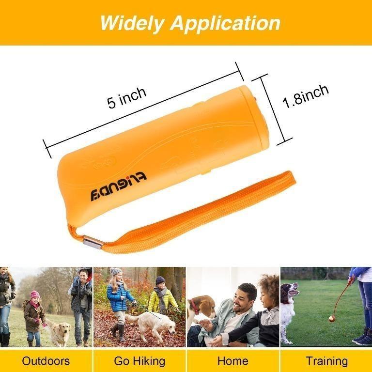 Frienda LED Ultrasonic Dog Repeller and Trainer Device 3 in 1 Anti ...