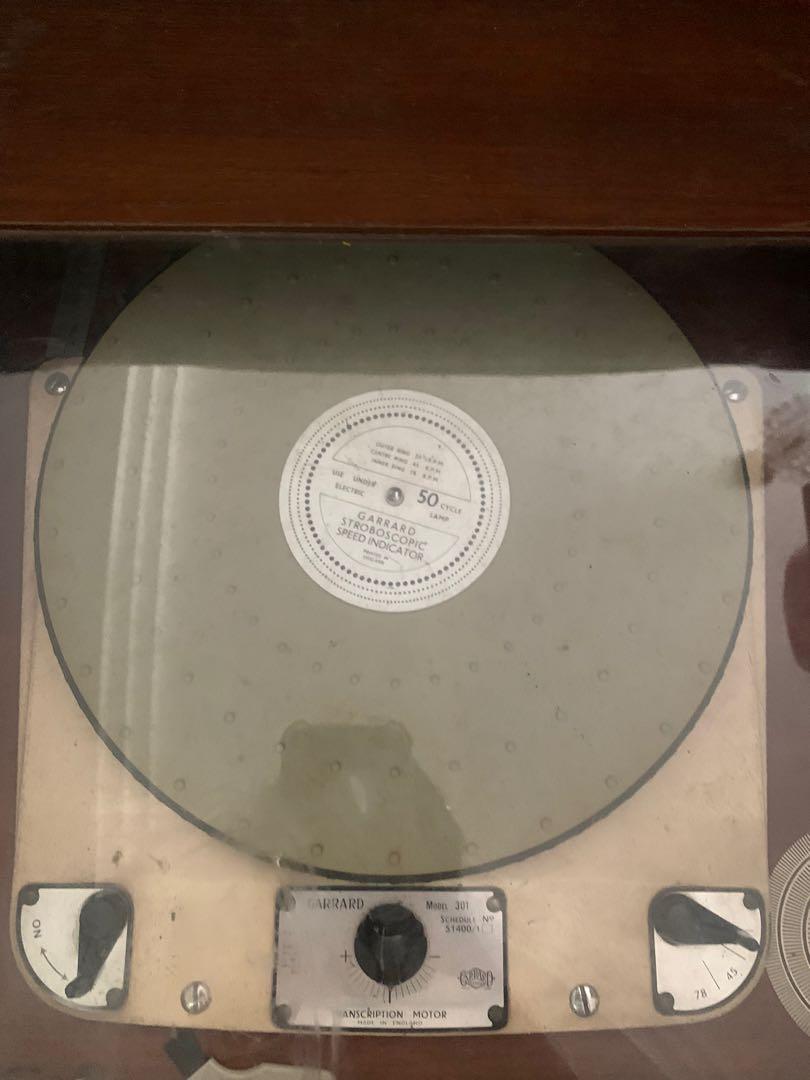 Garrard Model 301 Turntable, Audio, Other Audio Equipment on Carousell