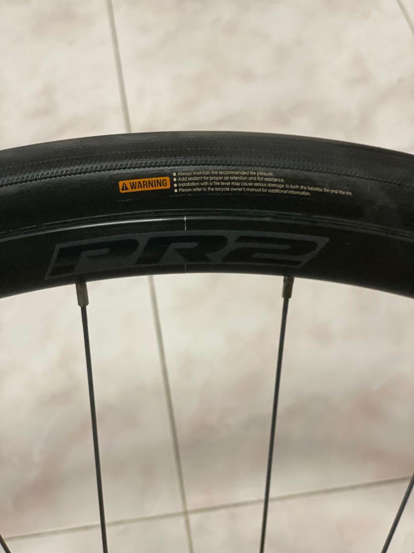 Giant 2021 PR2 Disc Wheelset with Disc Rotor, Sports Equipment ...