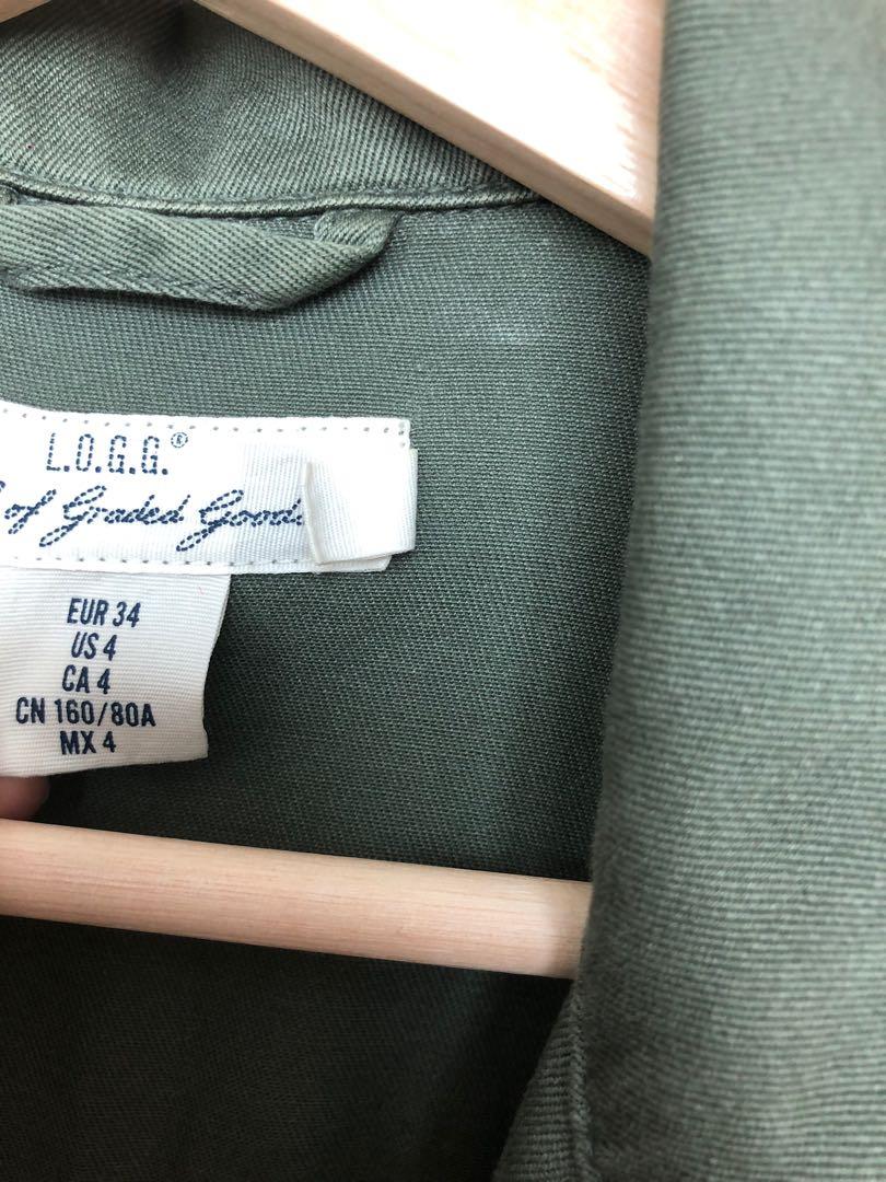 H&M military jacket, Women's Fashion, Coats, Jackets and Outerwear on ...