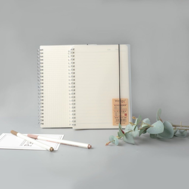 HOKKA Muji Styled Notebook A6/A5/B5 With Garter Name: Muji Notebook A5 ...