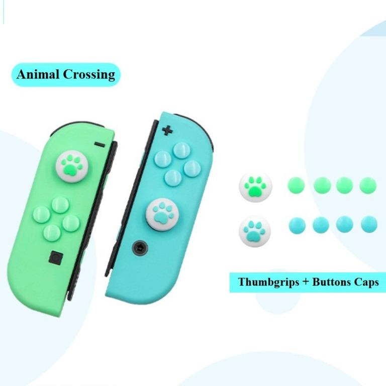 [In Stock] Ajitomo Nintendo Switch JoyCon Cat Paw Thumbgrips with ...